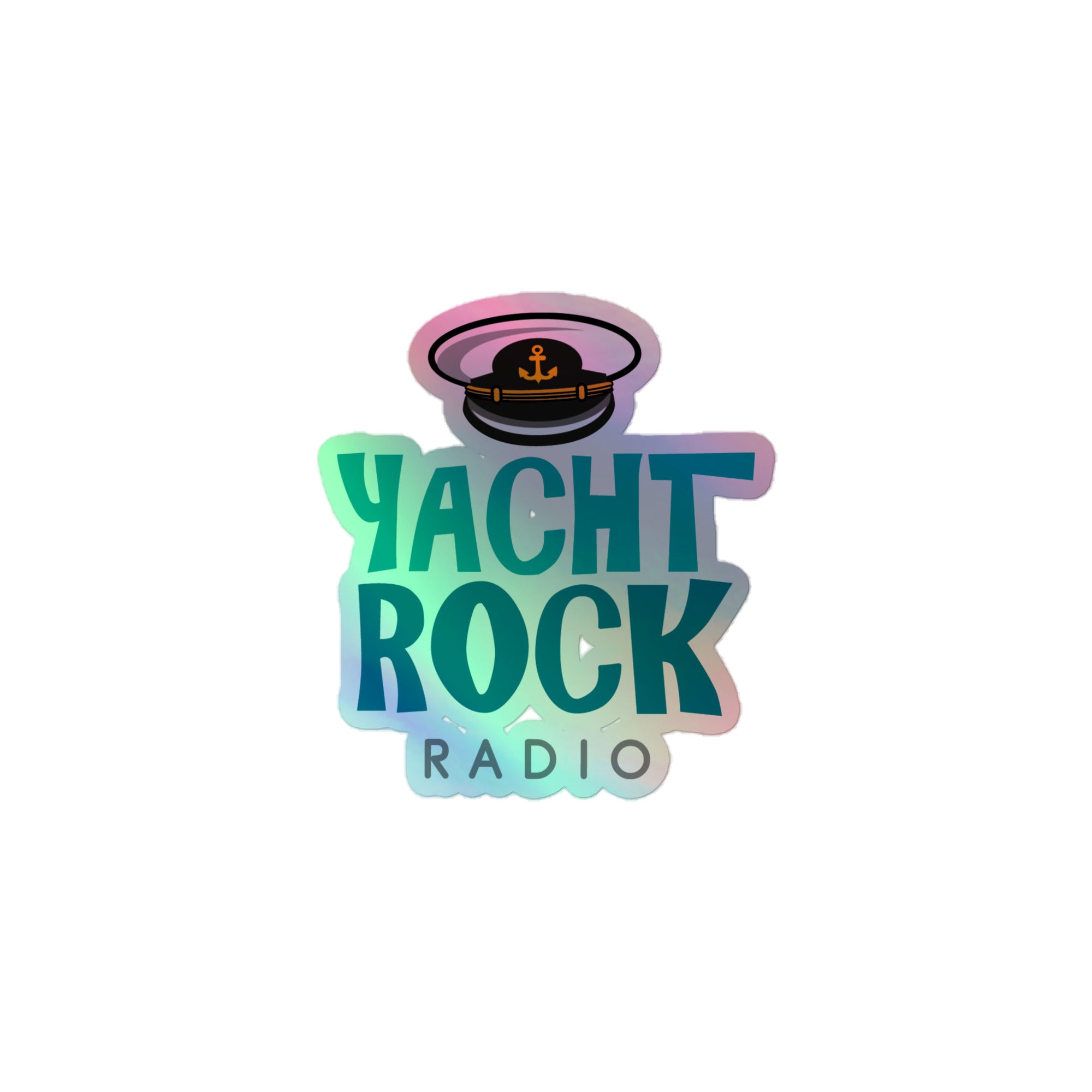 Yacht Rock Holographic Sticker