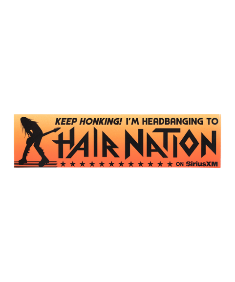 Hair Nation x Oxford Pennant: I'm Headbanging Bumper Sticker – Sirius ...