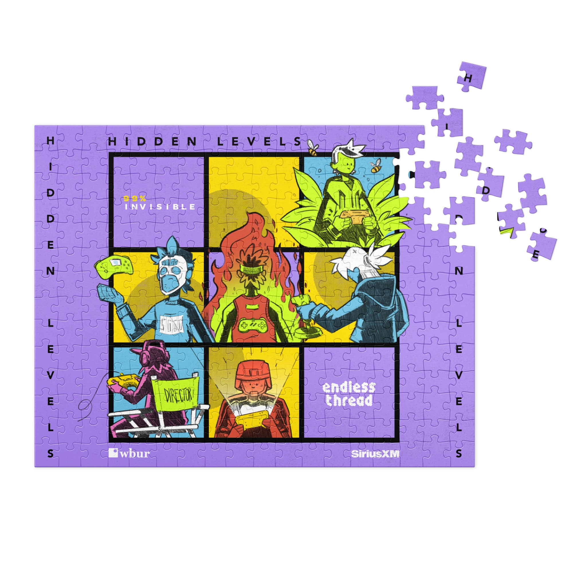 99% Invisible: Hidden Levels Jigsaw Puzzle with Tin – Sirius XM Radio LLC