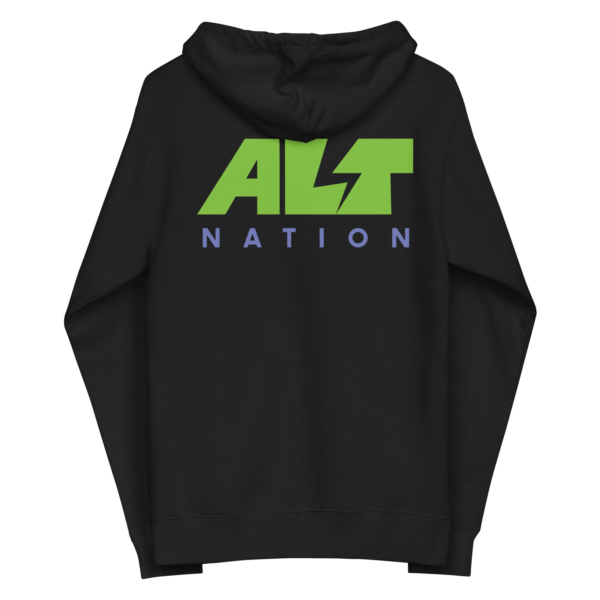 Alt Nation: Zip Hoodie (Black) – Sirius XM Radio LLC