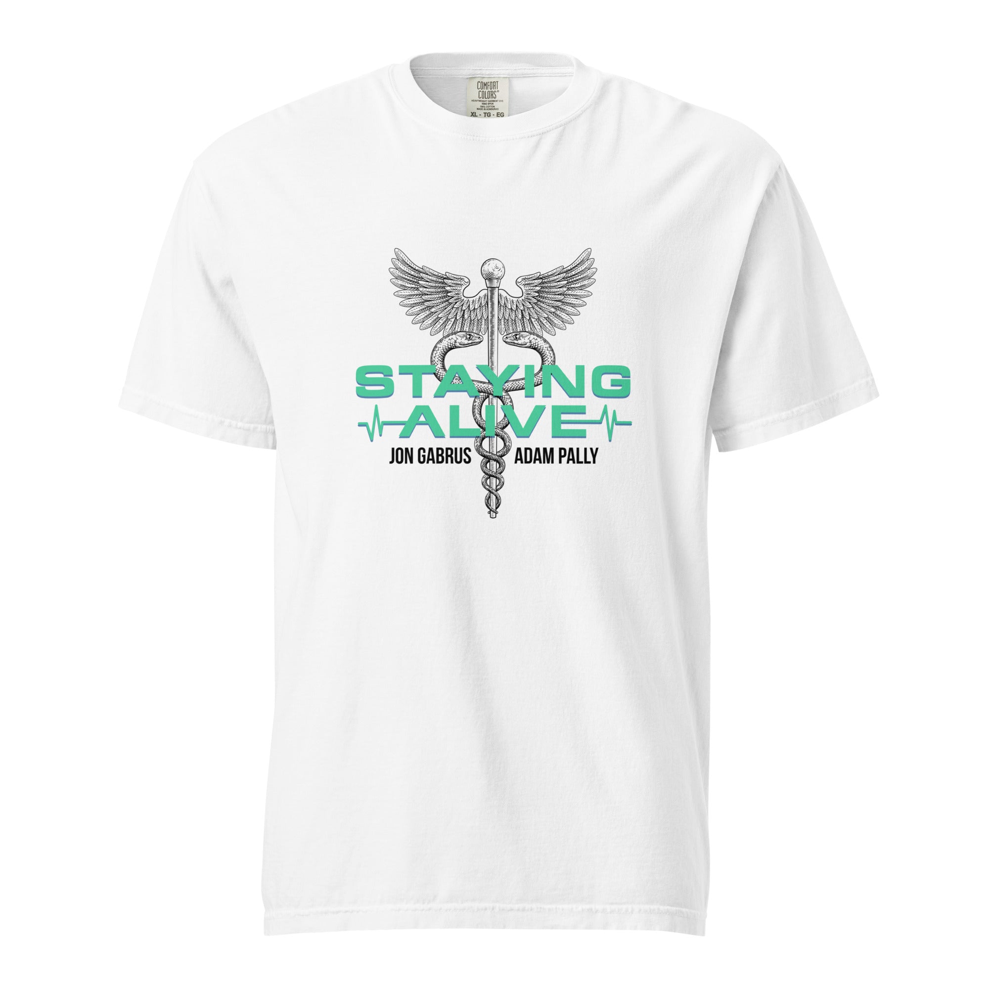 Staying Alive: Garment-Dyed Heavyweight T-shirt – Sirius XM Radio LLC