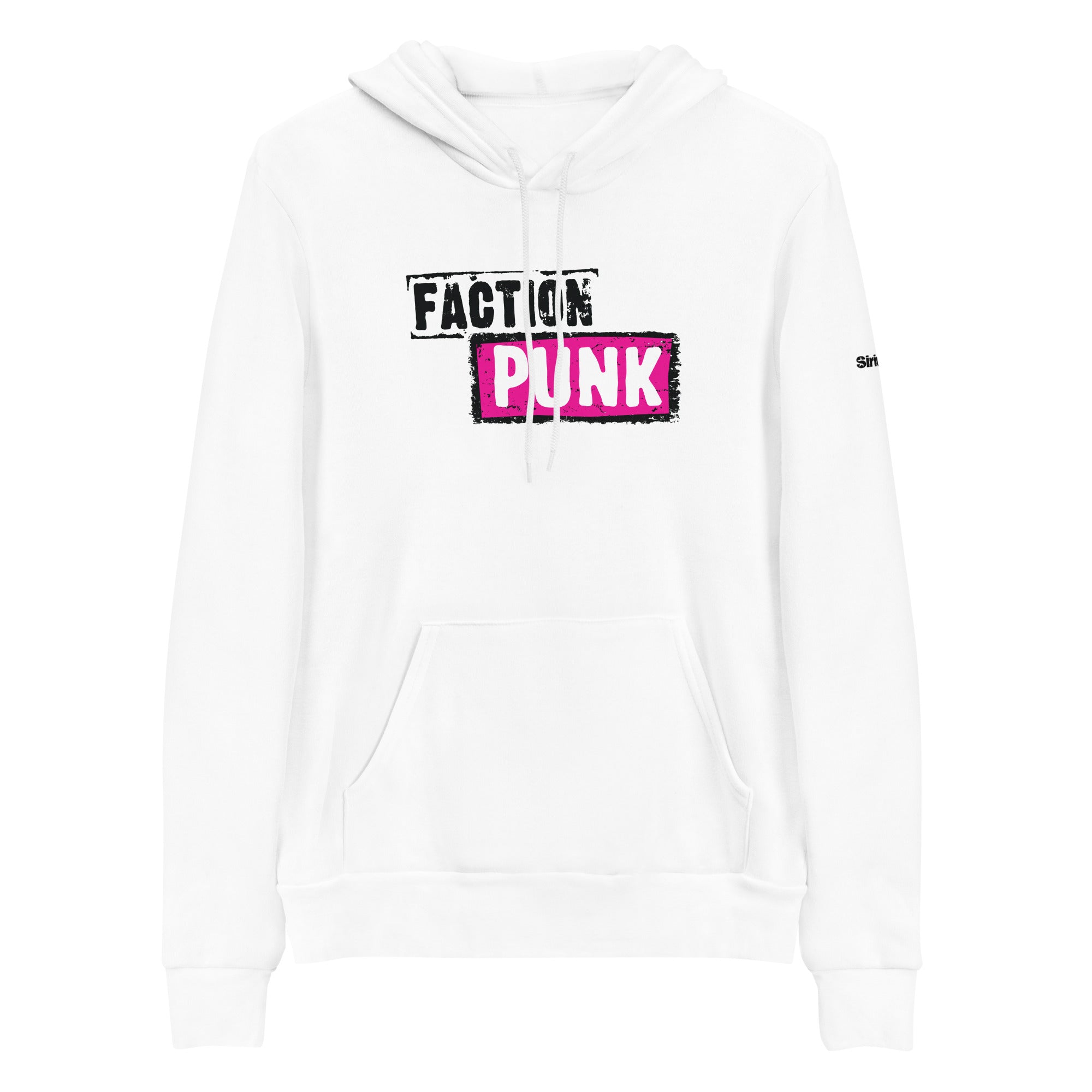 Faction Punk: Hoodie (White) – SiriusXM Store