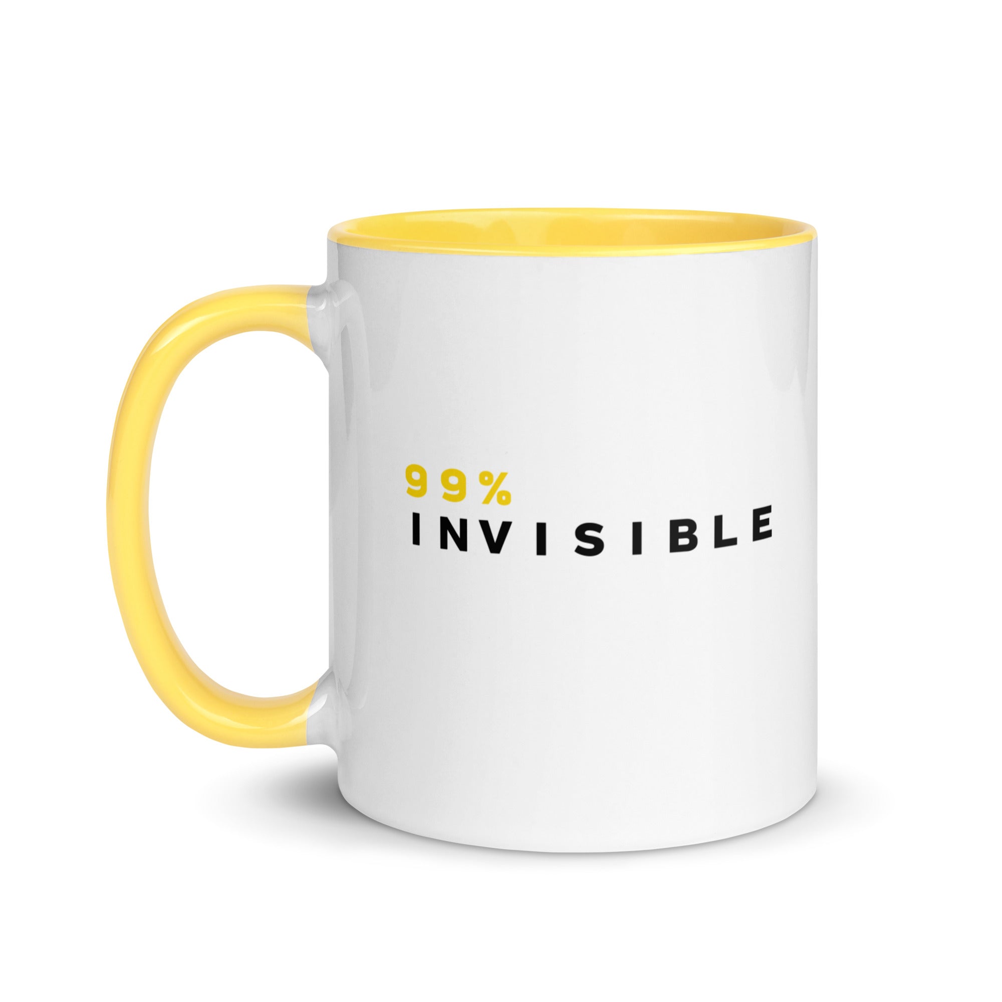 99% Invisible: Yellow Inside Mug – Sirius XM Radio LLC